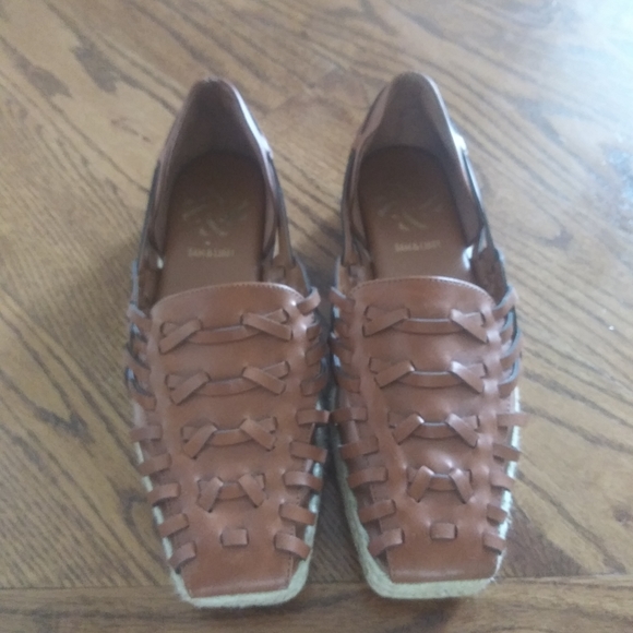 Sam & Libby | Shoes | Sam And Libby Brown Weave Espadrilles Loafer ...